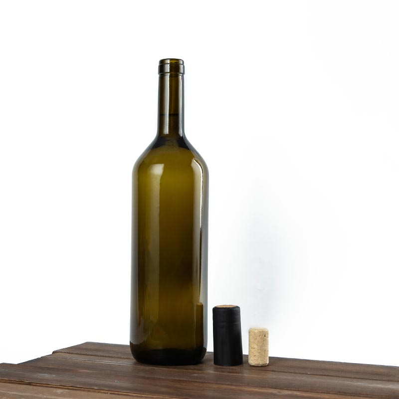 Dark Green Amber Glass Wine Bottles - Buy empty wine bottle, custom ...